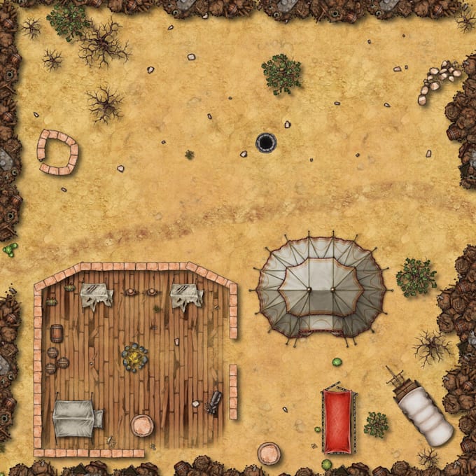 Create top down battle maps for your dnd campaign by Benjaminwagner3 ...