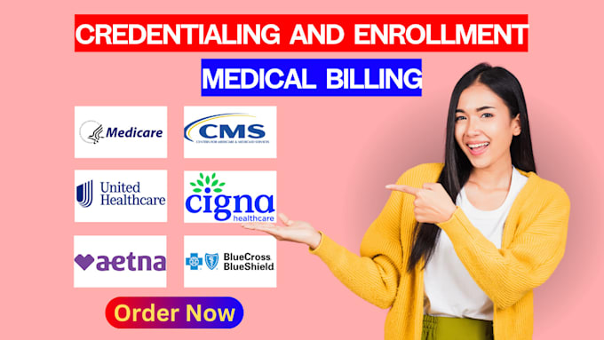 Do credentialing and provider enrollment for medicare, medicaid and commercial by Maliksana12 ...