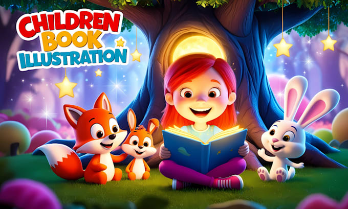 Design children book illustrations story books and covers by Zahida_bb ...