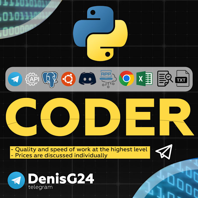 Do telegram and discord bots by Windstorm24 | Fiverr