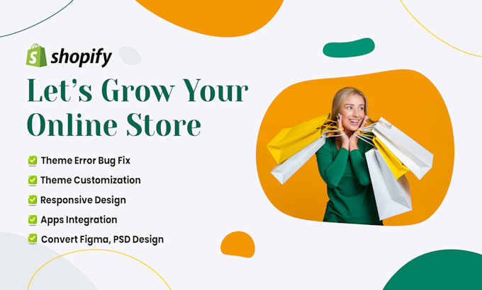 Ecommerce website shopify expert shopify bug fix theme customization custom code by Nusratnitu5 ...