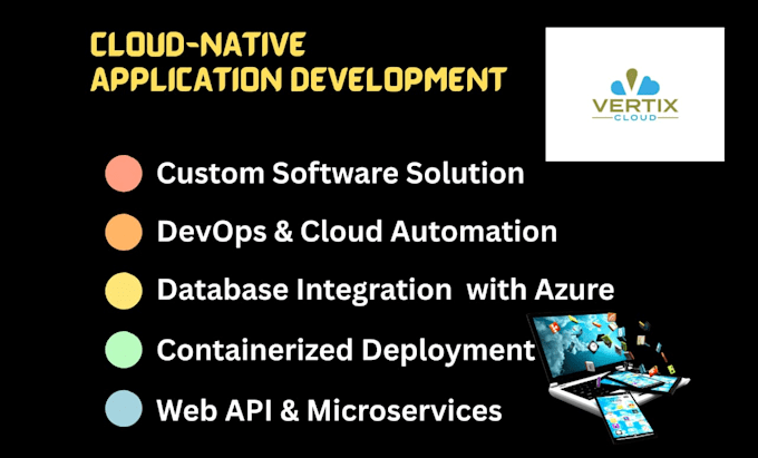 Develop web app, rest api and microservices on azure cloud by Vertixcloud | Fiverr