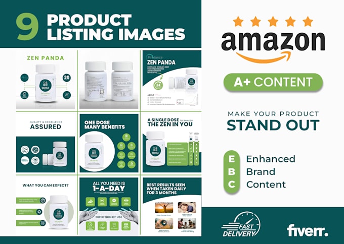 Design high converting amazon listings a plus content and ebc by Parvej121 | Fiverr