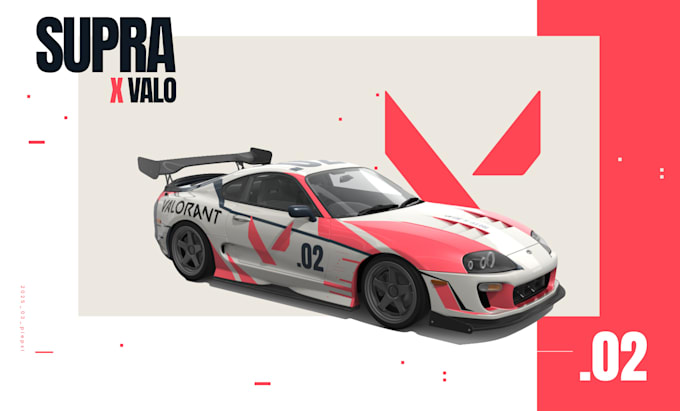 Turn your brand into professional race car livery by Pentarosyadi | Fiverr