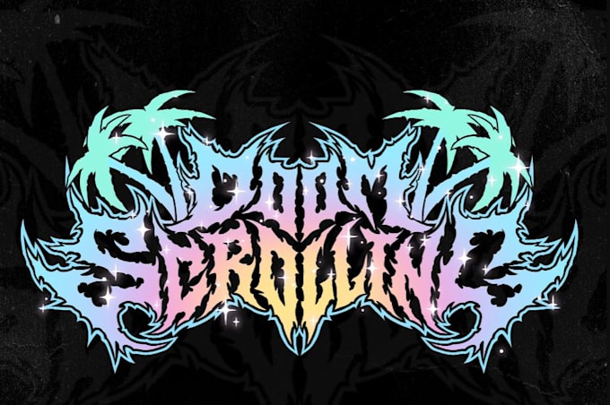 Draw graffiti trap death metal band logo design for you by Zainab ...