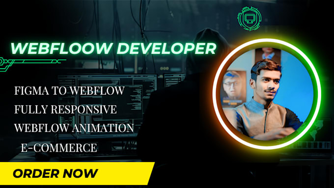 Desgin develop webflow website figma to webflow webflow cms by Kashiwebflow | Fiverr