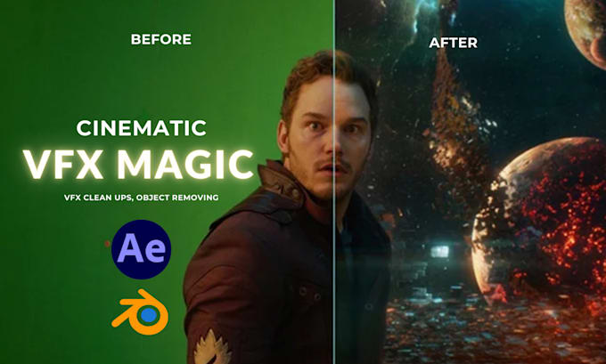 Create stunning vfx cleanups, object removing, rotoscoping and ...