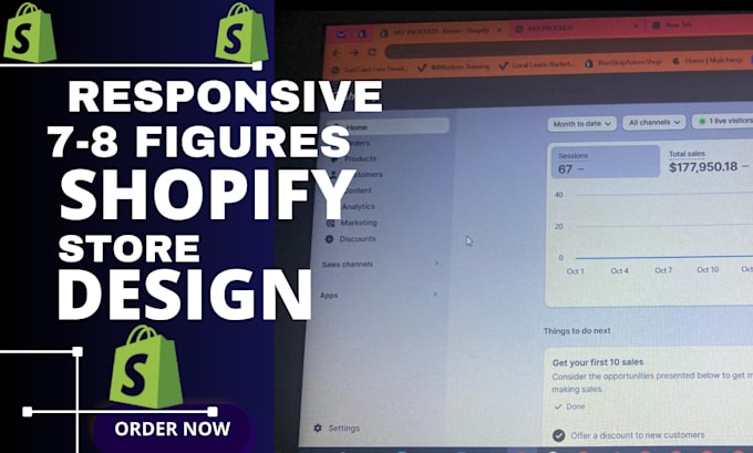 Build shopify store redesign shopify rebranding revamp and etsy store ...