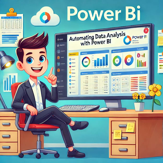 Automate your data analysis with power bi by Ahmaddana1111 | Fiverr