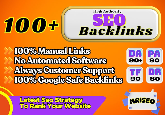 100 plus high quality seo backlinks to boost your google ranking by Mriseo | Fiverr
