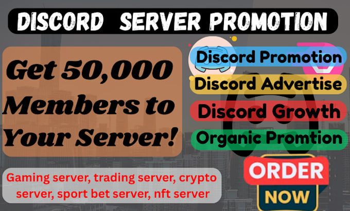 Grow, advertise and boost your discord server organic growth to get ...