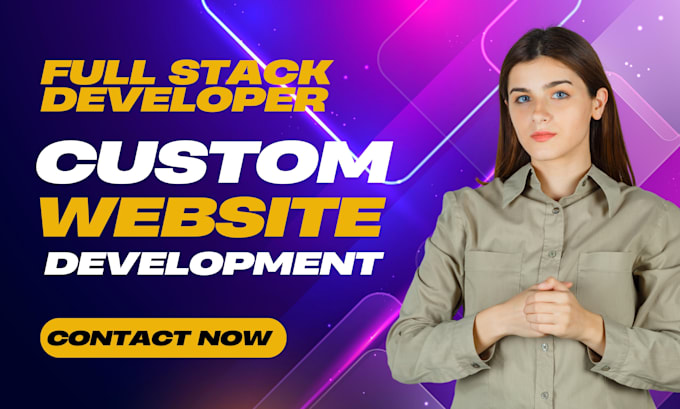 Design redesign website development full stack web developer custom website html by Vortexlab996 ...