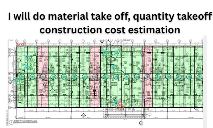 Do material take off, quantity takeoff construction cost estimation by Kelvinwilliams8 | Fiverr