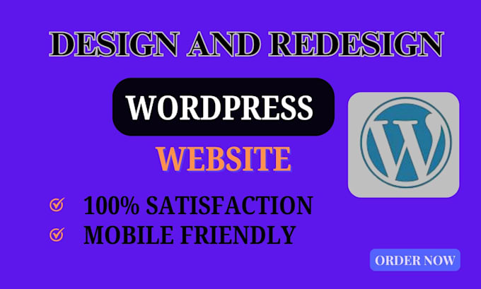 Create wordpress wesite design and redesign, wesite development ...