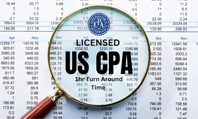 Review a us cpa income statement, financial statement, cpa comfort ...