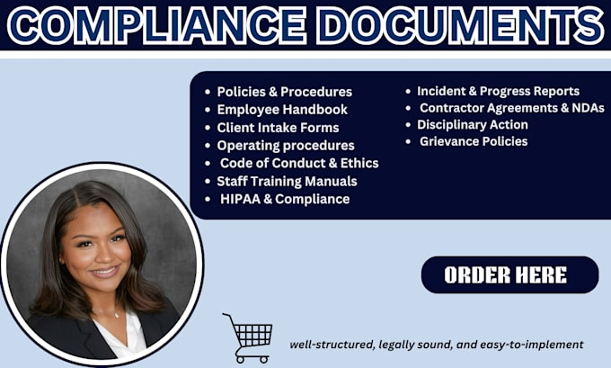 Create custom policies employee handbooks client intake forms and sops by Carehomequeens | Fiverr