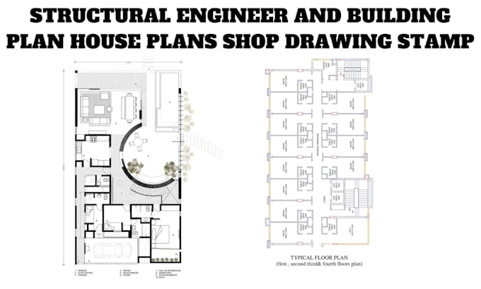 Structural engineer and building plan house plans shop drawing stamp by ...