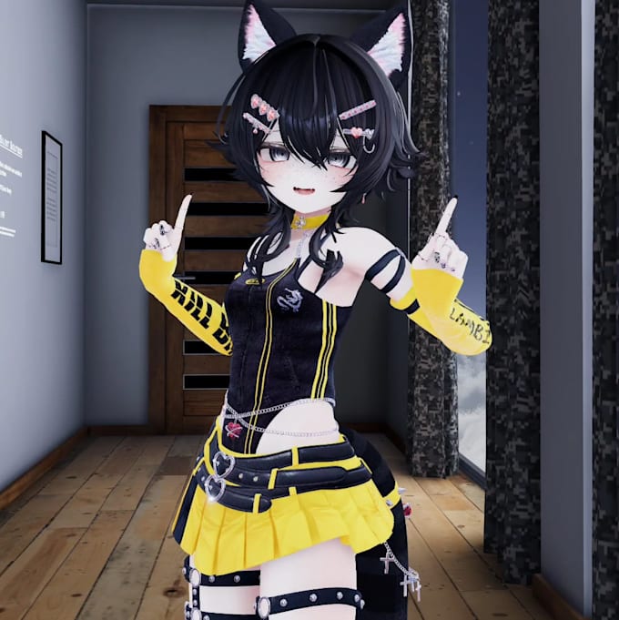 Create a custom vrchat avatar, 3d model, furry avatar, vtuber, or vrc ...