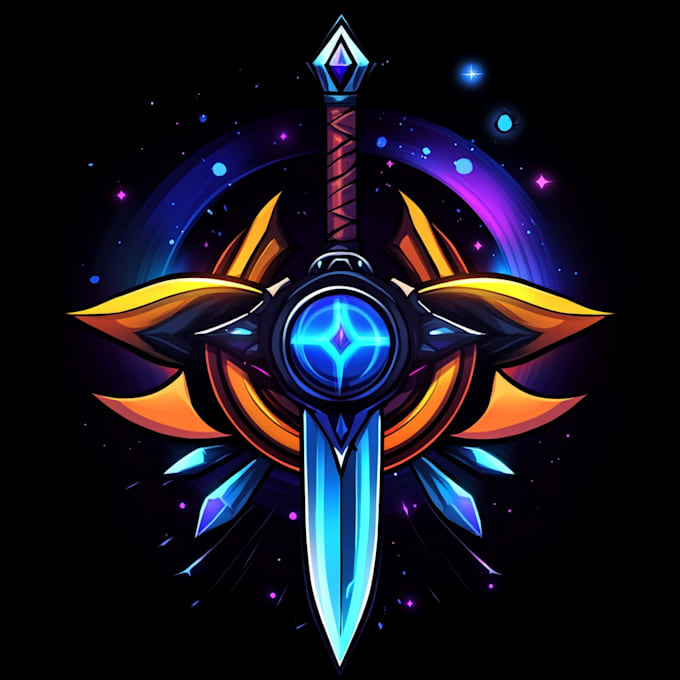 Design a custom fantasy, rpg, sci fi animated game logo by Badagac | Fiverr