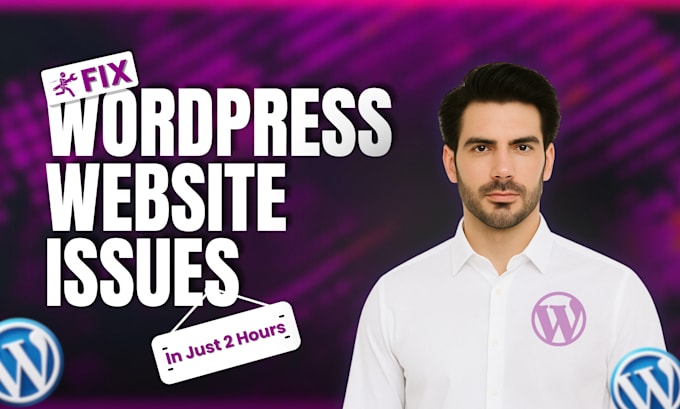 Fix wordpress issues errors and customize wordpress website in 2 hours ...