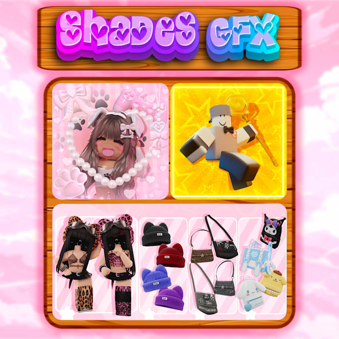 Create roblox gfx for pfps or groups by Stephwin | Fiverr