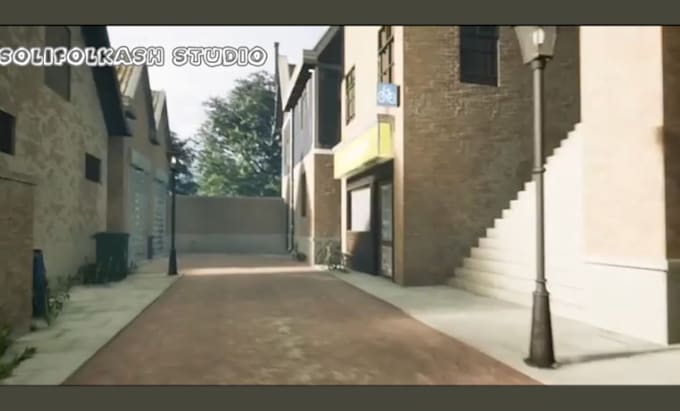 Develop realistic 3d game environment 3d game map in unreal engine 5 unity 3d by Solifolkash ...