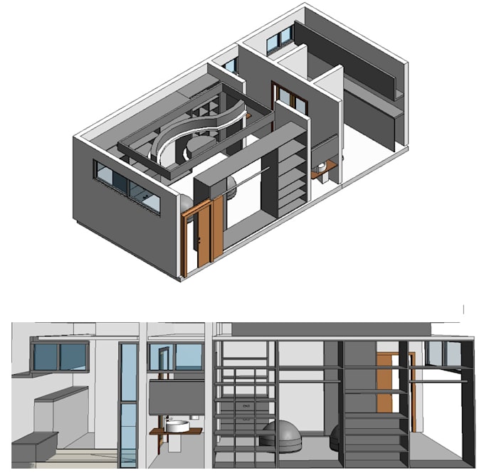Arquitecto con experiencia en diseño, modelos 3d y render
