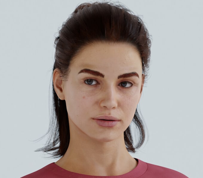 Do realistic 3d character unreal engine metahuman character 3d ai virtual avatar by Honorart0 ...