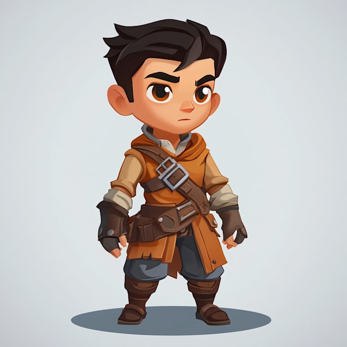 Make sprite sheet character design 2d game character design by ...