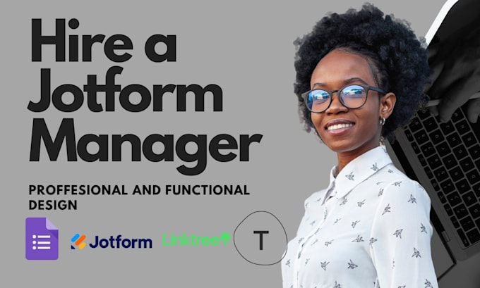 Design jotform typeform google form linktree landing page online form surveys by Chrisyor1 | Fiverr