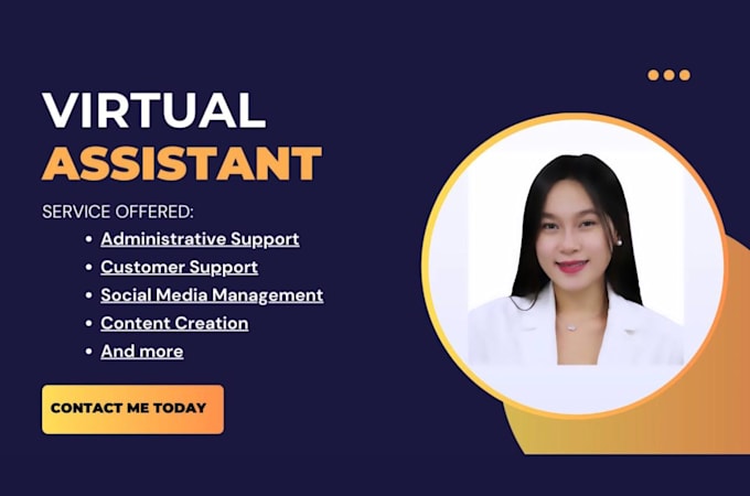 Be your virtual assistant by Vnssbstmnt | Fiverr