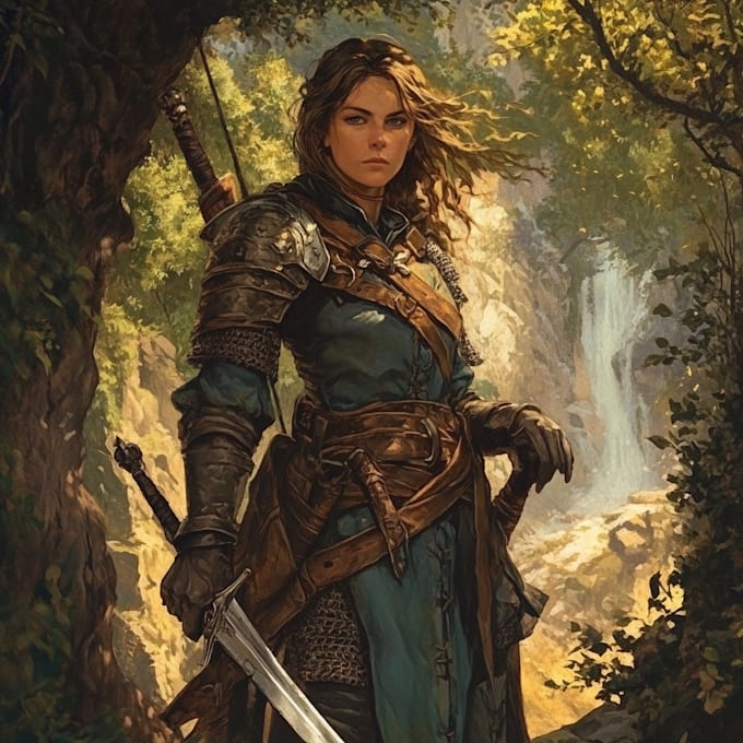 Unique dnd character art and dnd character art by Snurwo45 | Fiverr