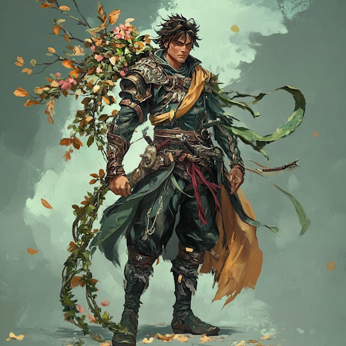 Create a unique original dnd fantasy character art by Snurwo45 | Fiverr