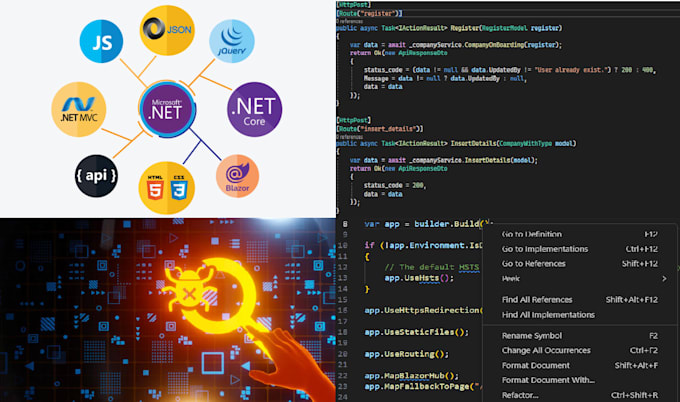 Fix bugs in your dot net and dot net core web application by Dankspirits | Fiverr