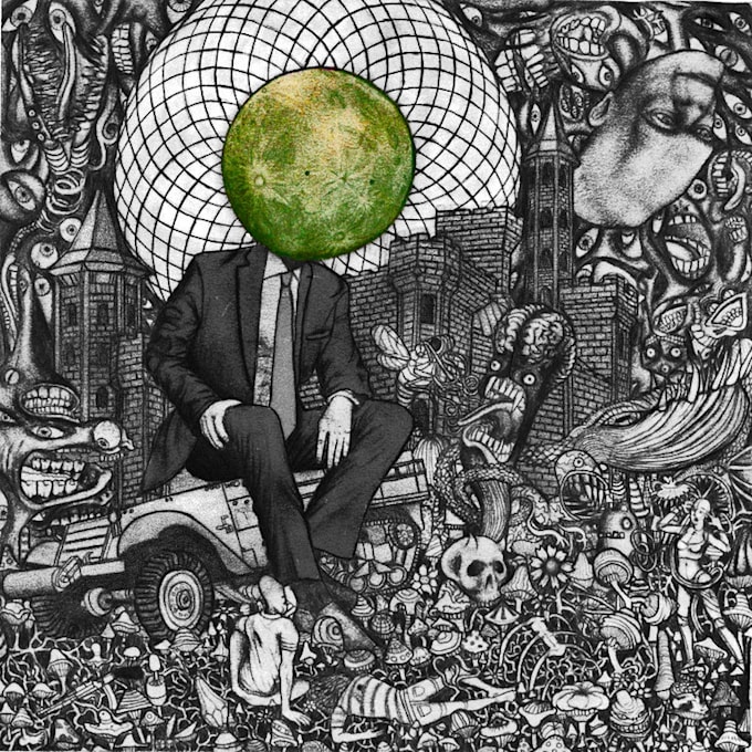 Create a beautiful psychadelic album cover by Primitiveperson | Fiverr