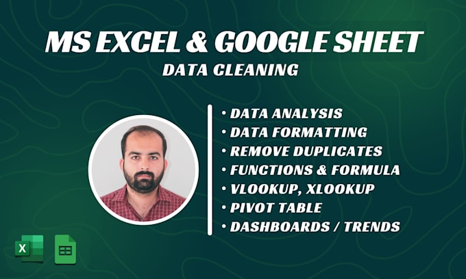 Do Data Analysis Cleaning Merging Splitting Formatting Excel And