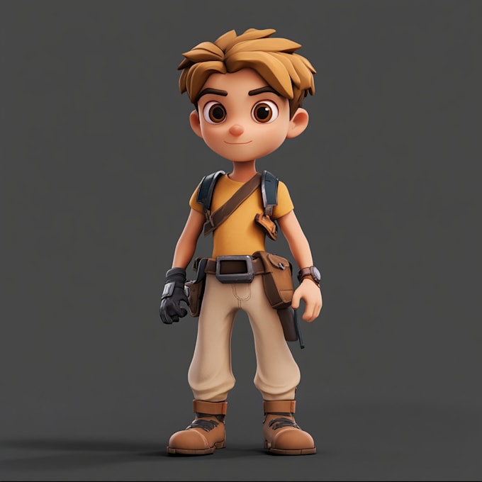 Draw 2d game character design and animation by Sinaoussa | Fiverr