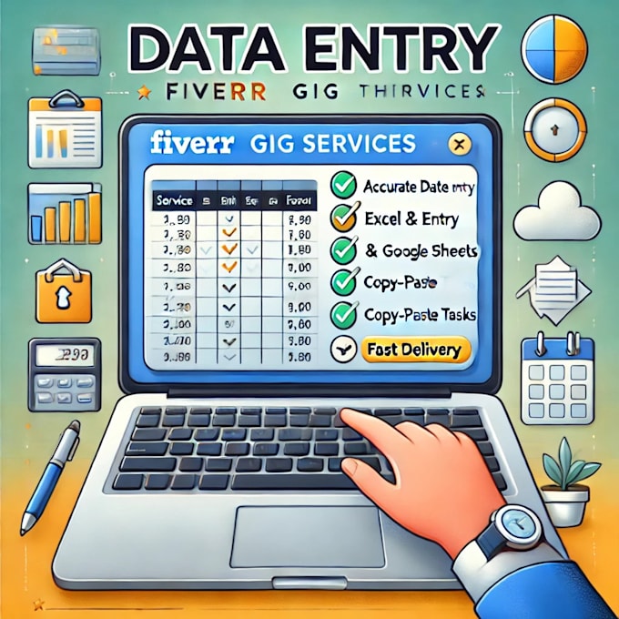 Do accurate data entry in excel and google sheets by Deepajoshi1111 ...