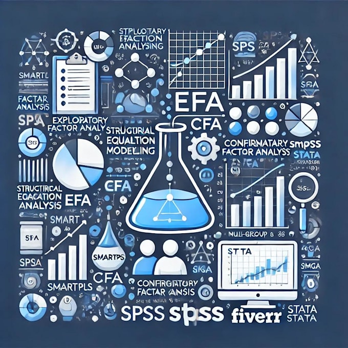 Structural equation modeling, efa, cfa, mga using smartpls, spss and ...