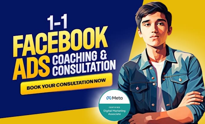 1 on 1 meta facebook and instagram ads, meta ads coach, manager, consultant by Goraya_ | Fiverr
