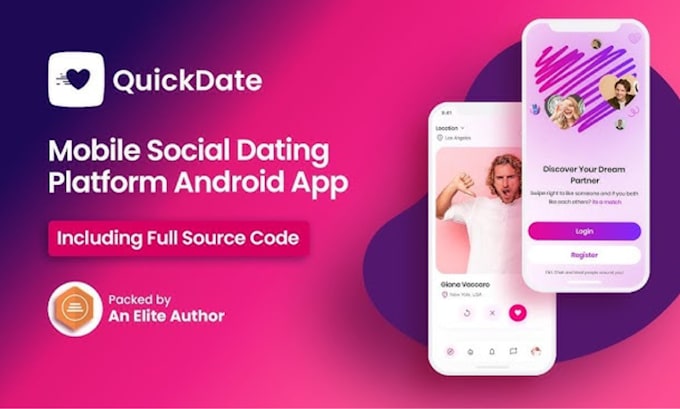 Install and customize your quickdate android app professionally by Codexperthub | Fiverr