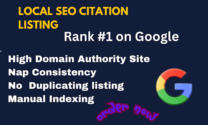 Do local map citation google my business map listing by Ecomtommy26 ...