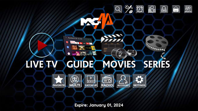 Add iptv logo icon to rebrand iptv app smarters xciptv ibo pro player ...