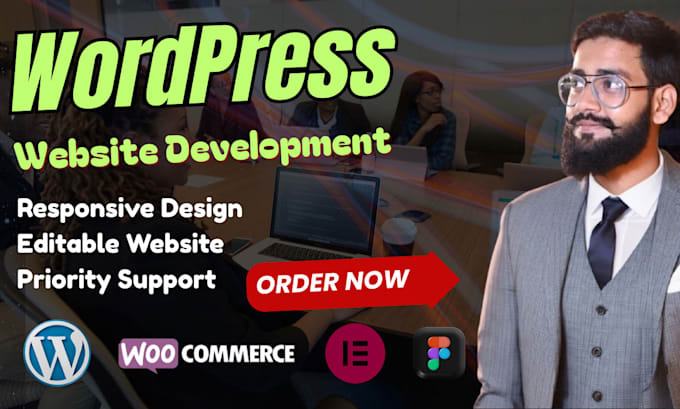 Create responsive wordpress website design by Sharukhjayker | Fiverr