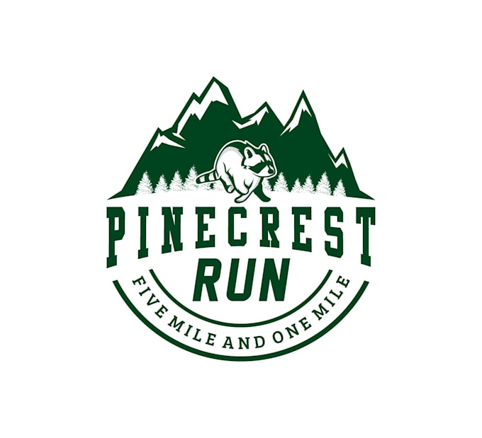 Design school pine crest through run logo by Josia_hrogahn | Fiverr