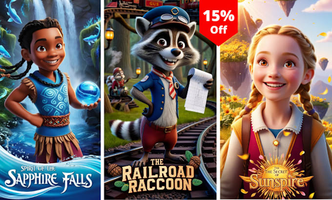 Ghostwrite children story book illustration, kids, children book, cover ...