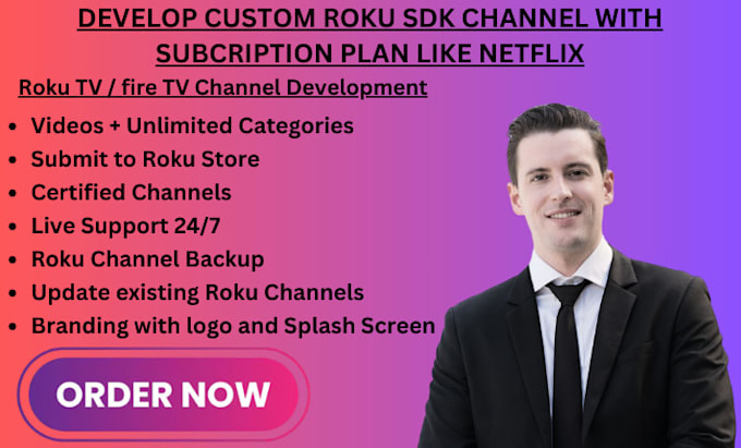 Develop custom roku sdk channel with subcription plan by Roku_master3 | Fiverr