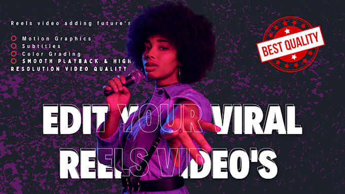 Editing your viral reel video by Sanzzo | Fiverr