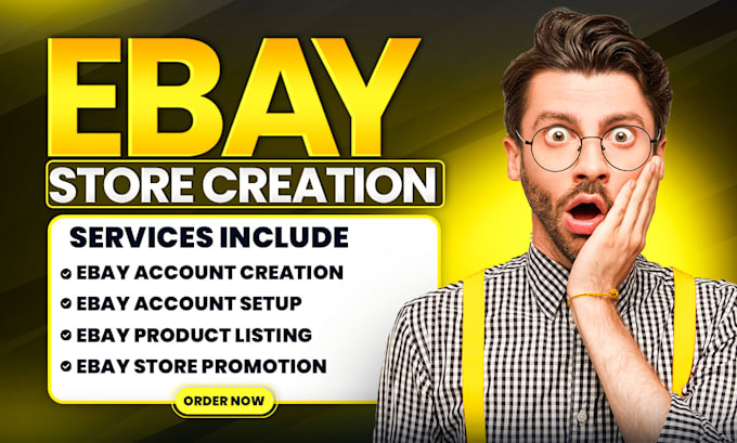 Do ebay store creation,ebay account setup, ebay virtual assistant,ebay ...