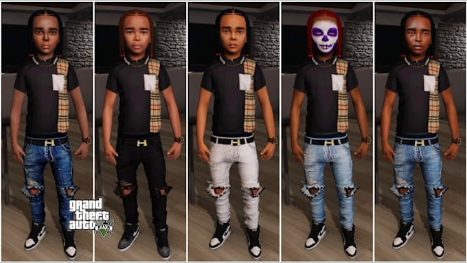 Rigging face for ped gta5 , fivem and qbcore eyes and mouth by ...